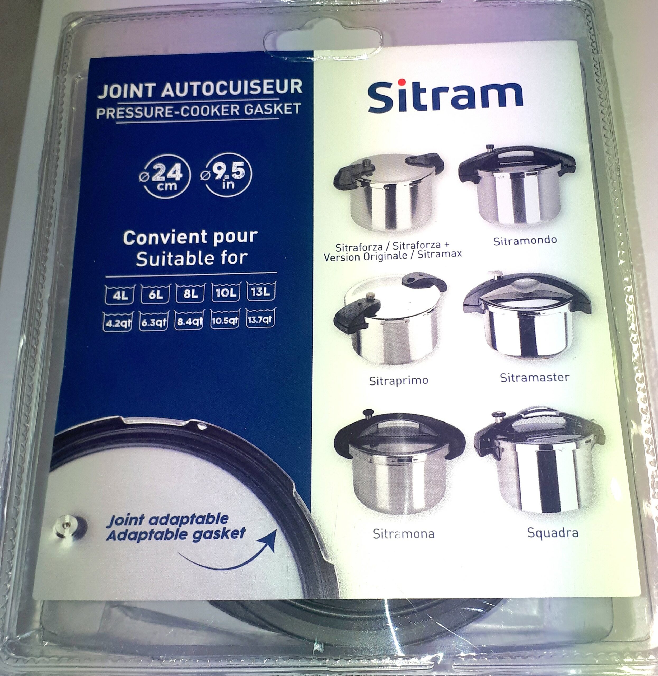 Joint Autocuiseur SITRAM 4, 6, 8, 10, 13 Litres • Occitanie Pièces ...